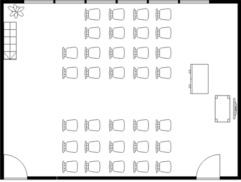 Classroom Seating Chart Floor Plan | Visual Paradigm Community